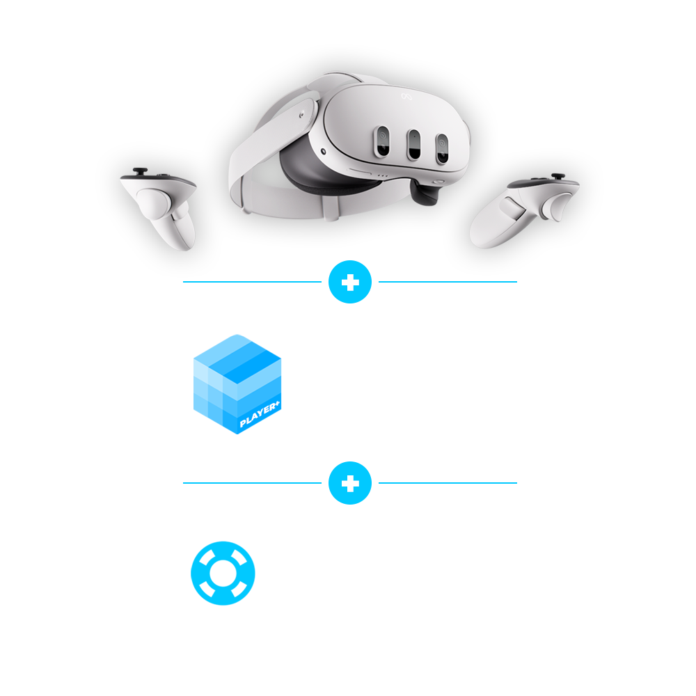 Meta Quest 3 - An immersive virtual reality experience